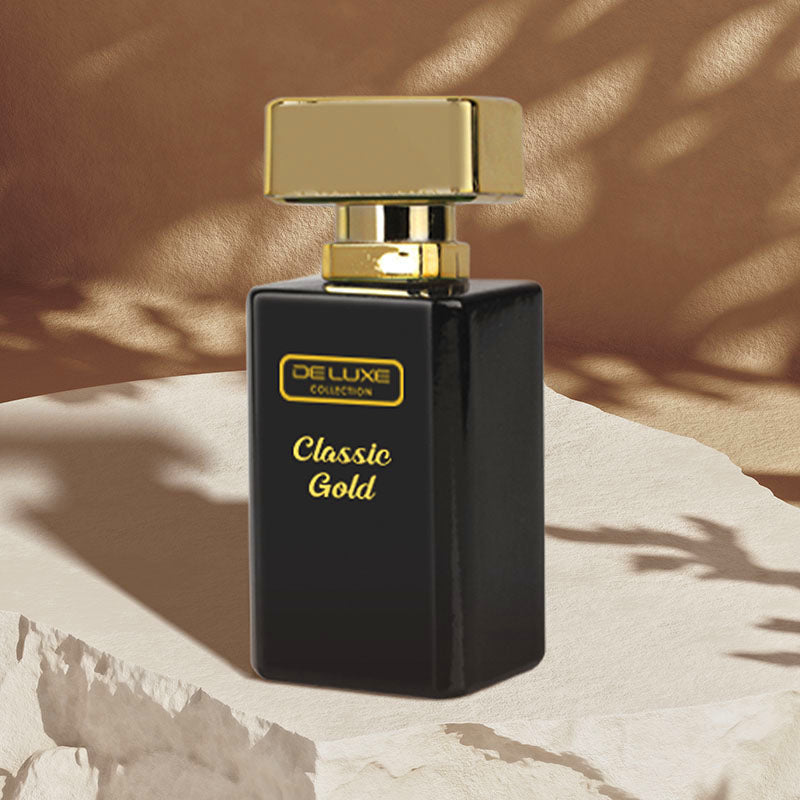 DELUXE COLLECTION CLASSIC GOLD WATER PERFUME 50ML – Hamidi India